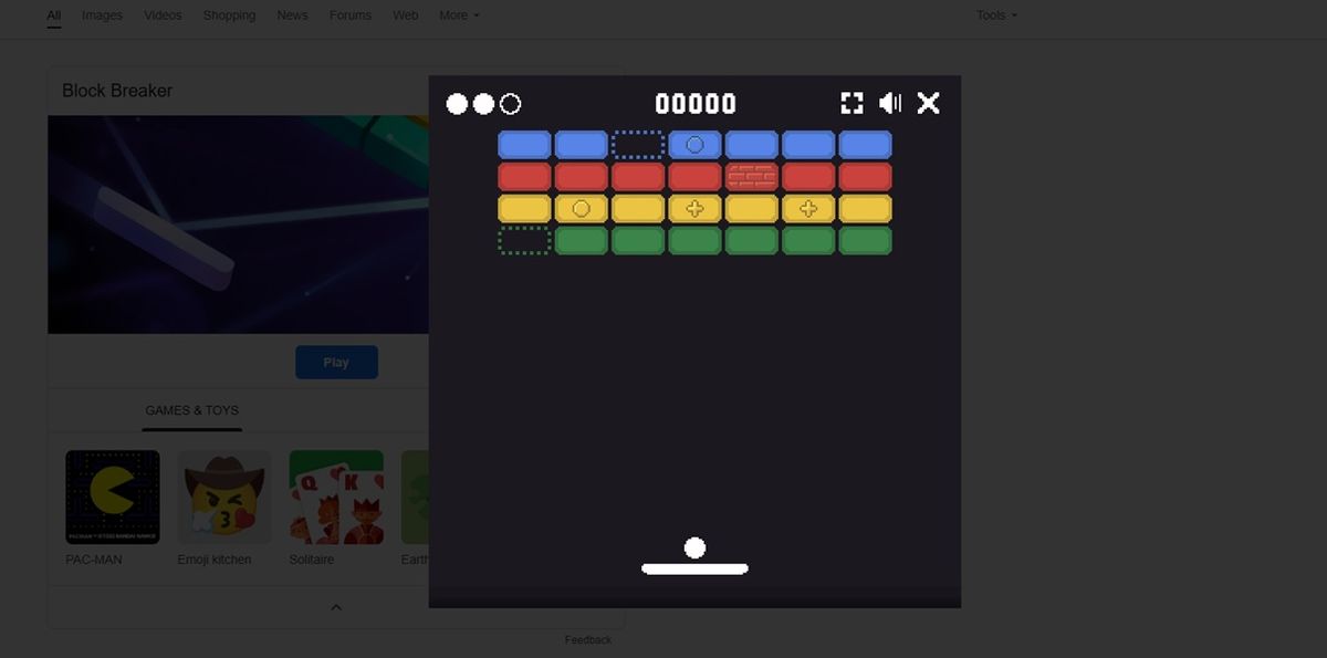 Google's latest 'Block Breaker' easter egg gives you all the retro ...