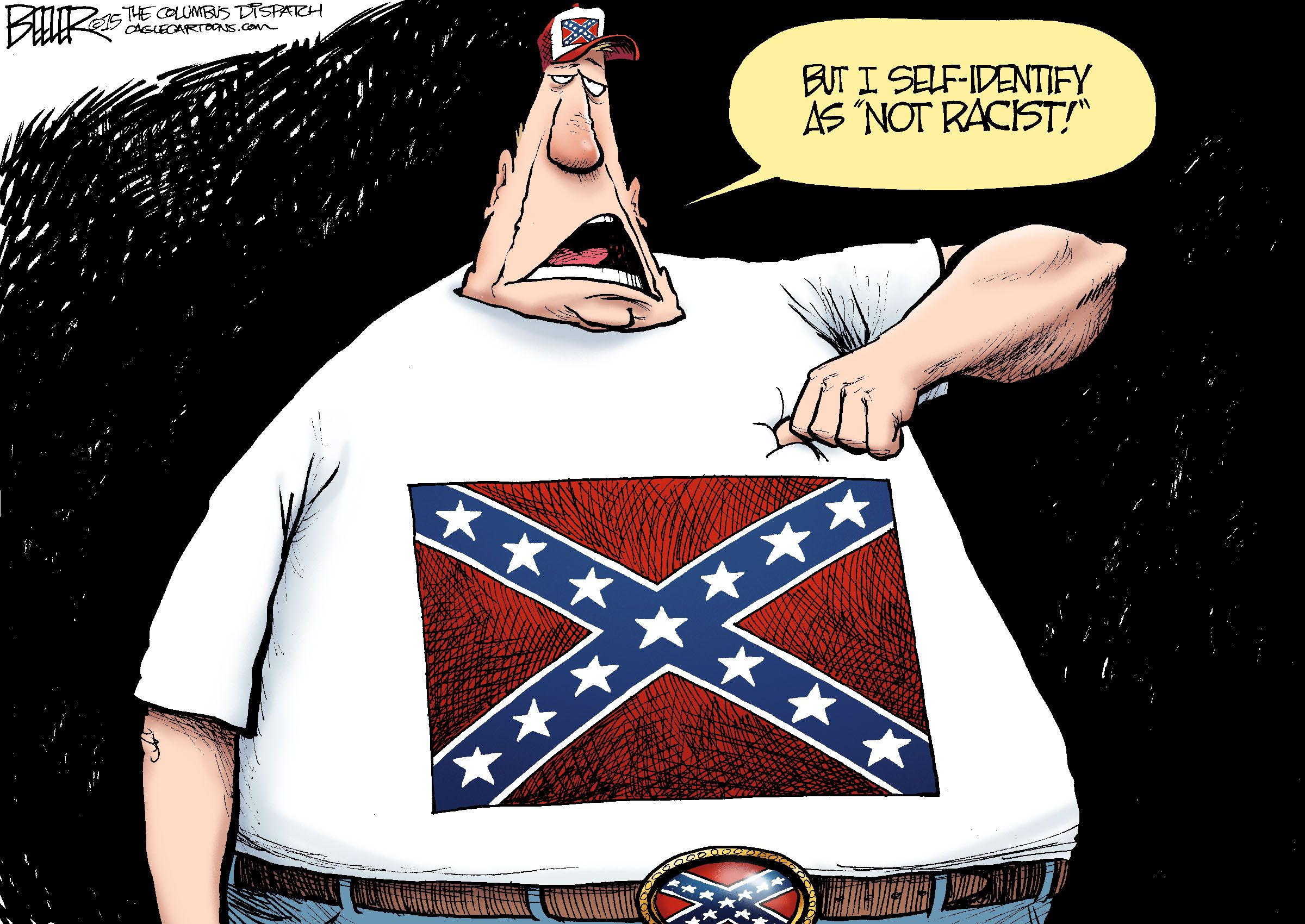 Editorial cartoon U.S. Confederate Flag | The Week