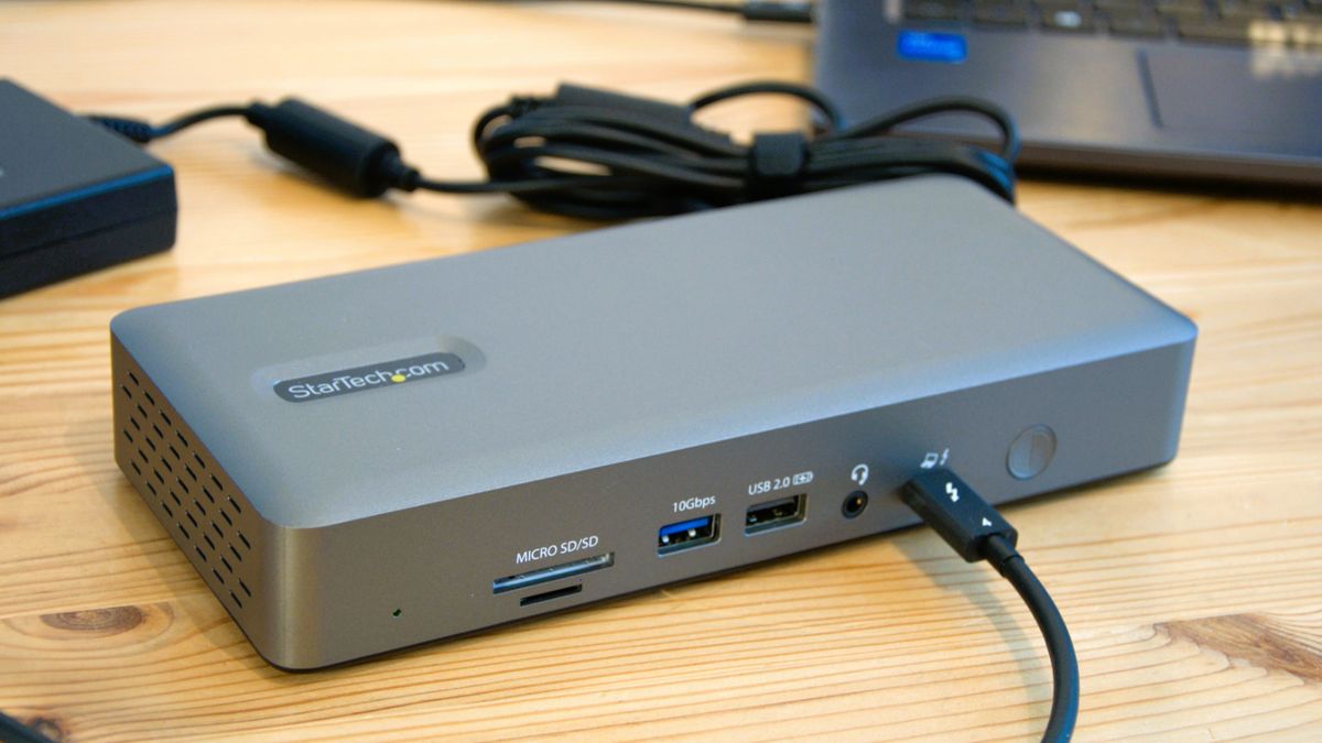 Startech Thunderbolt 4 Multi-Display Docking Station review | TechRadar