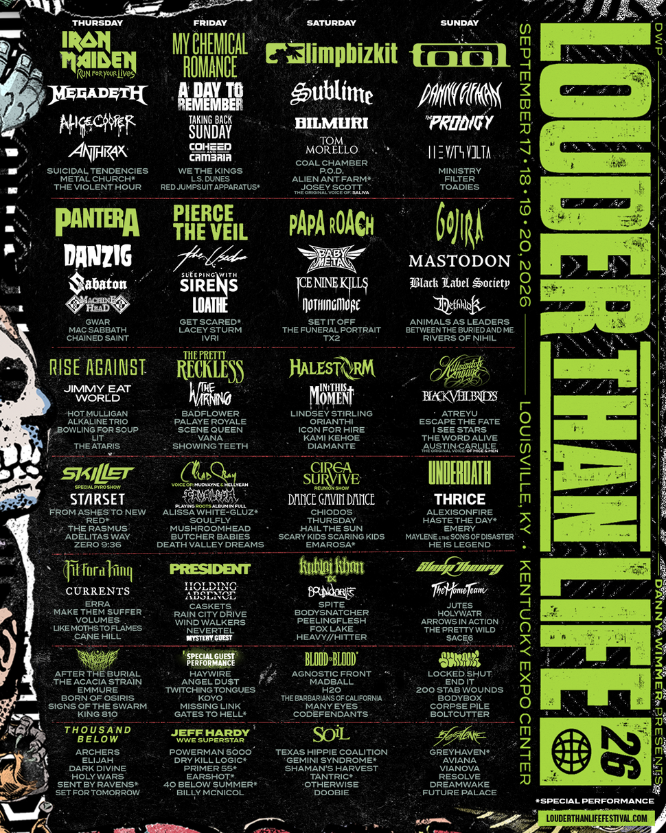 Louder Than Life has just launched one of the biggest rock festival ...