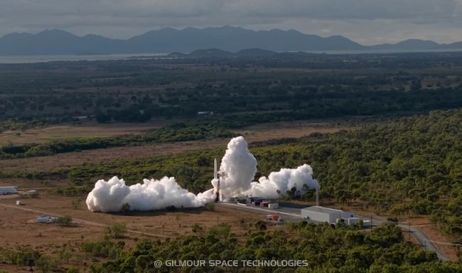 Australia's 1st orbital rocket, Gilmour Space's Eris, fails on historic ...