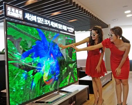 LG launches world's first 84in 4K UD TV, but Sony and Toshiba are close ...