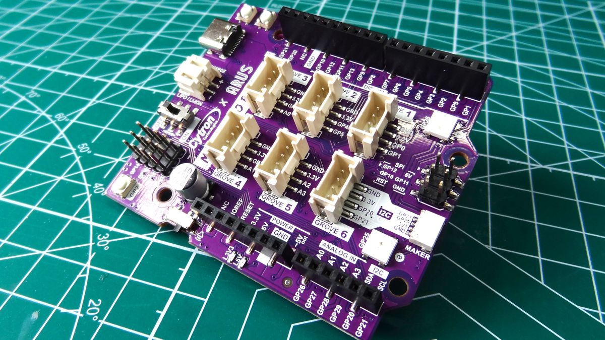 Cytron Maker Uno RP2040 Review: Budget-focused board | Tom's Hardware