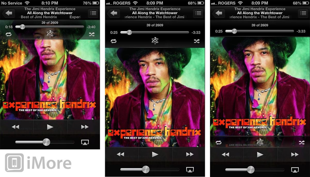 iOS 7 wants: Album art centered on Lock screen | iMore