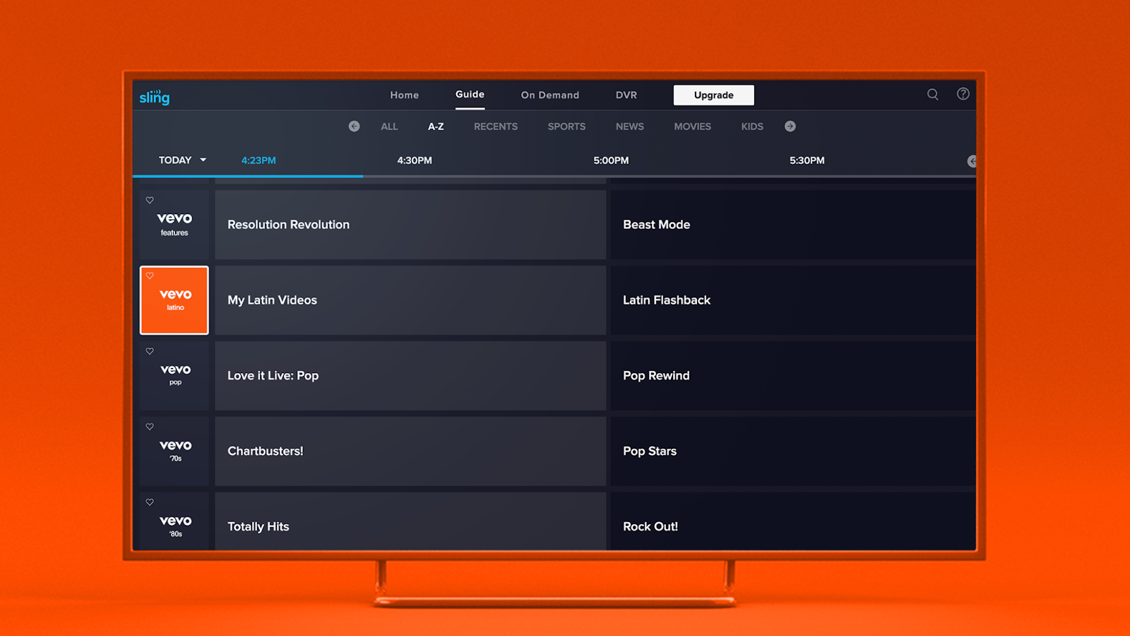 Vevo Launches Music-Video Channels on Sling Freestream | Next TV