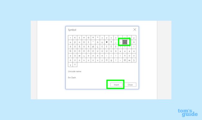 How to type an em dash in Windows and macOS | Tom's Guide