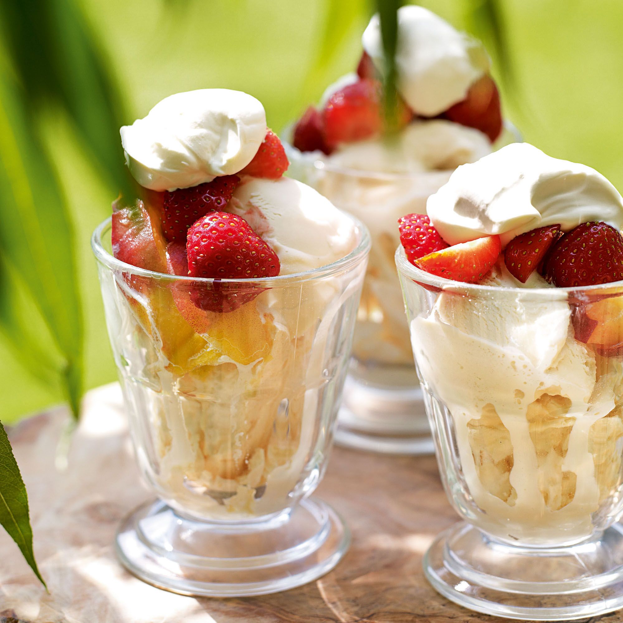 Five-Minute Fruit Sundae | Dessert Recipes | Woman & Home