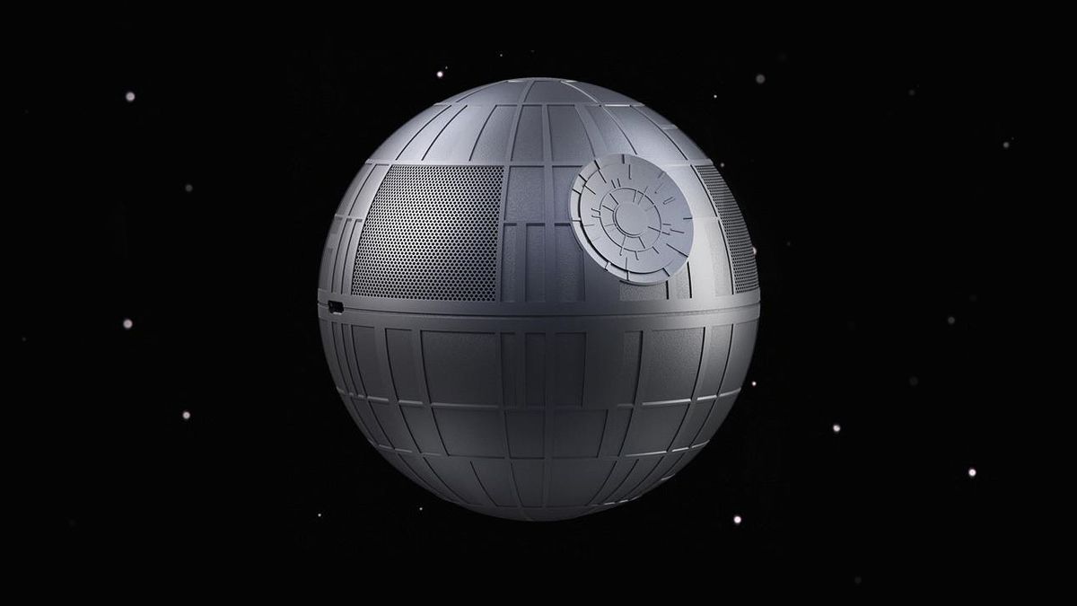 Stop everything! There's a floating Death Star speaker! | Louder
