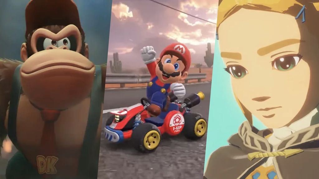 Nintendo Switch 2 games — Mario Kart World, Donkey Kong Bonanza, Elden ...