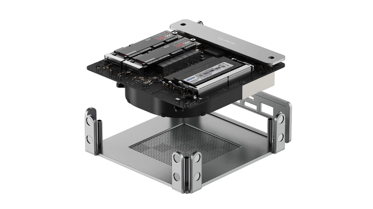 Modular AMD Hawk Point mini PC showcased at CES — its easy to swap the ...