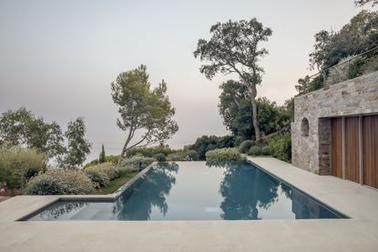 Explore a striking modern home in Provence with Mediterranean views