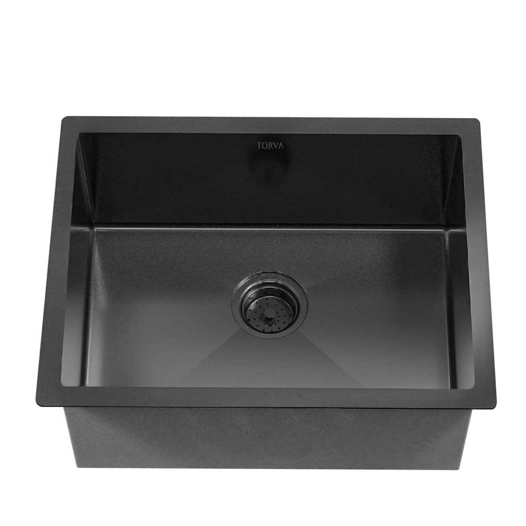 6 kitchens with black sinks - a modern color choice for your remodel ...