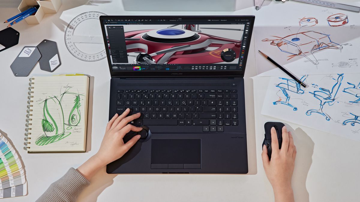 New Asus ProArt Studiobook 16 arrives with a funky dial and a touchpad ...