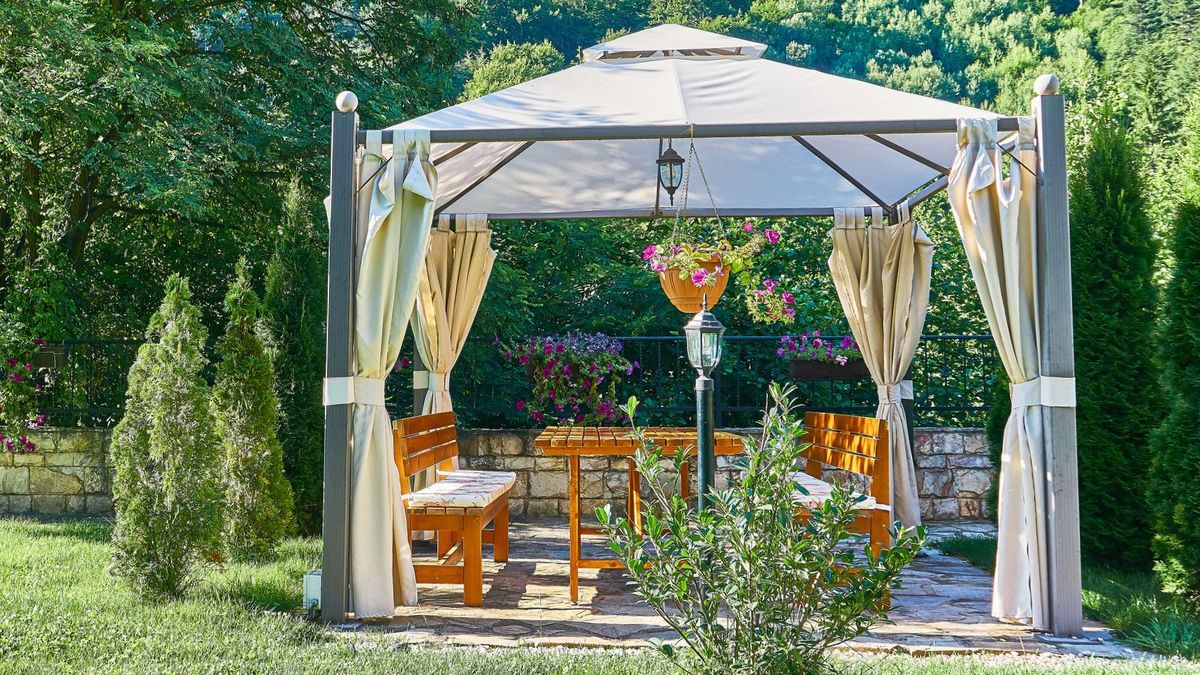 Where to place a gazebo: experts reveal the best spots | Homes and Gardens