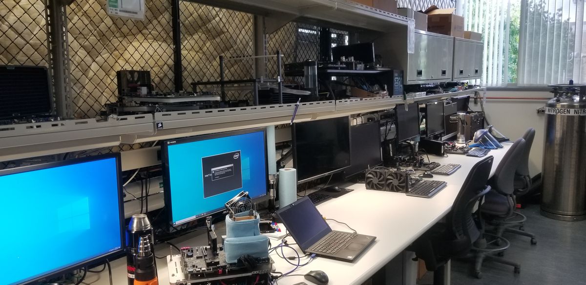 TIM, Coolers, The Medusa, and Other Intel Lab Gear - Inside Intel's Secret Overclocking Lab ...