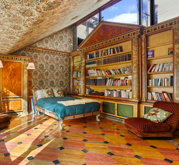 Inside Sherman M. Fairchild Modernist Manhattan Townhouse