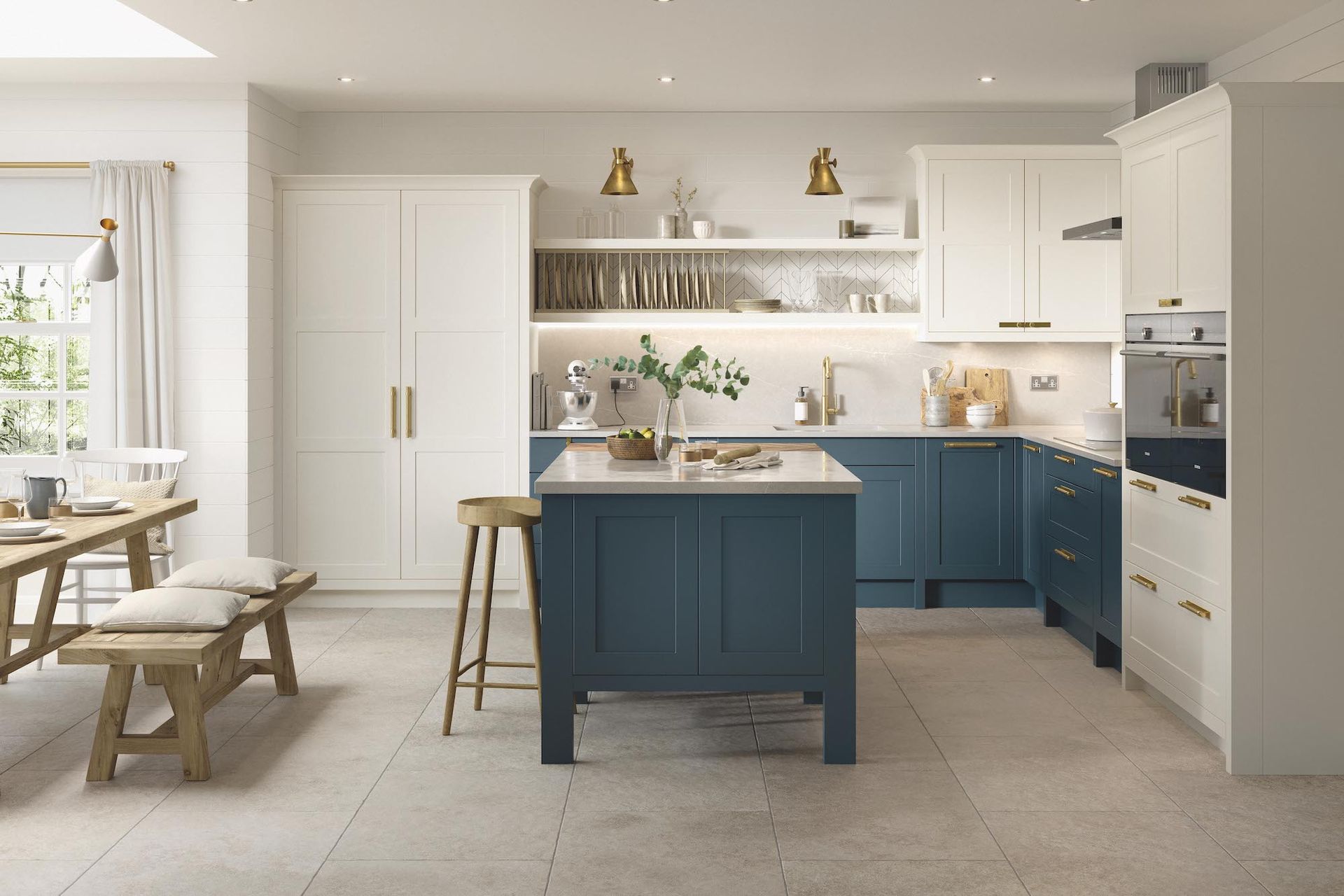 Painted kitchen cabinet ideas: The best colors and finishes | Homes and ...