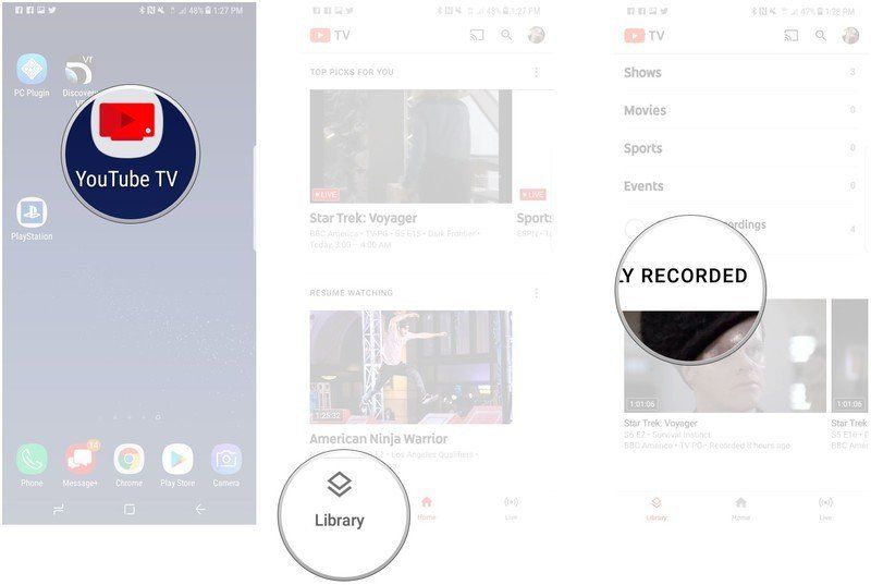 How to DVR programs using YouTube TV | Android Central