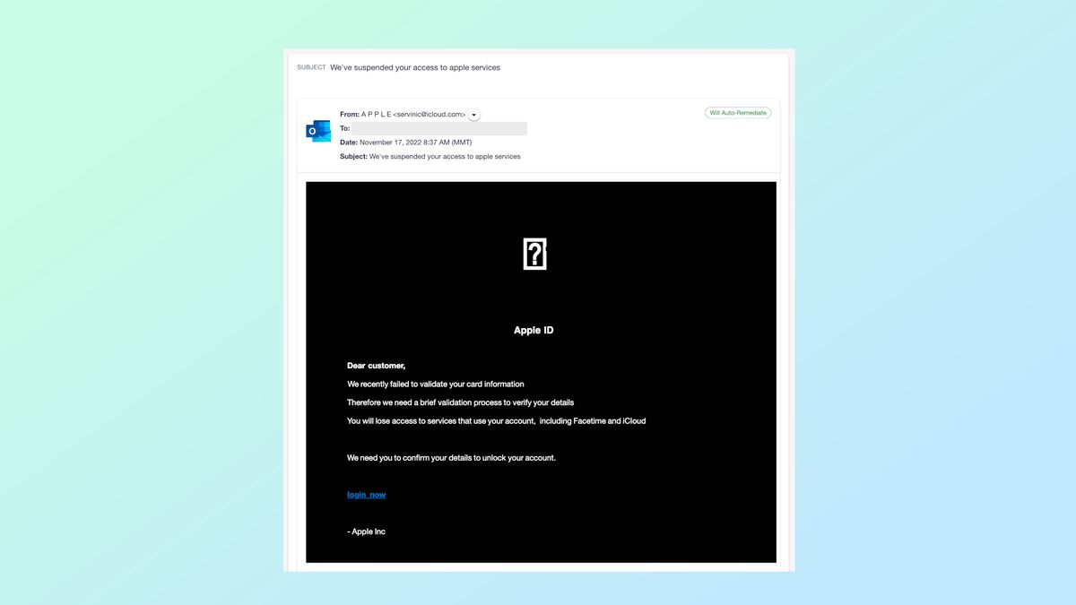 This Apple gift card scam tries to steal your Apple ID password — what ...