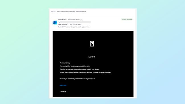 This Apple gift card scam tries to steal your Apple ID password — what ...