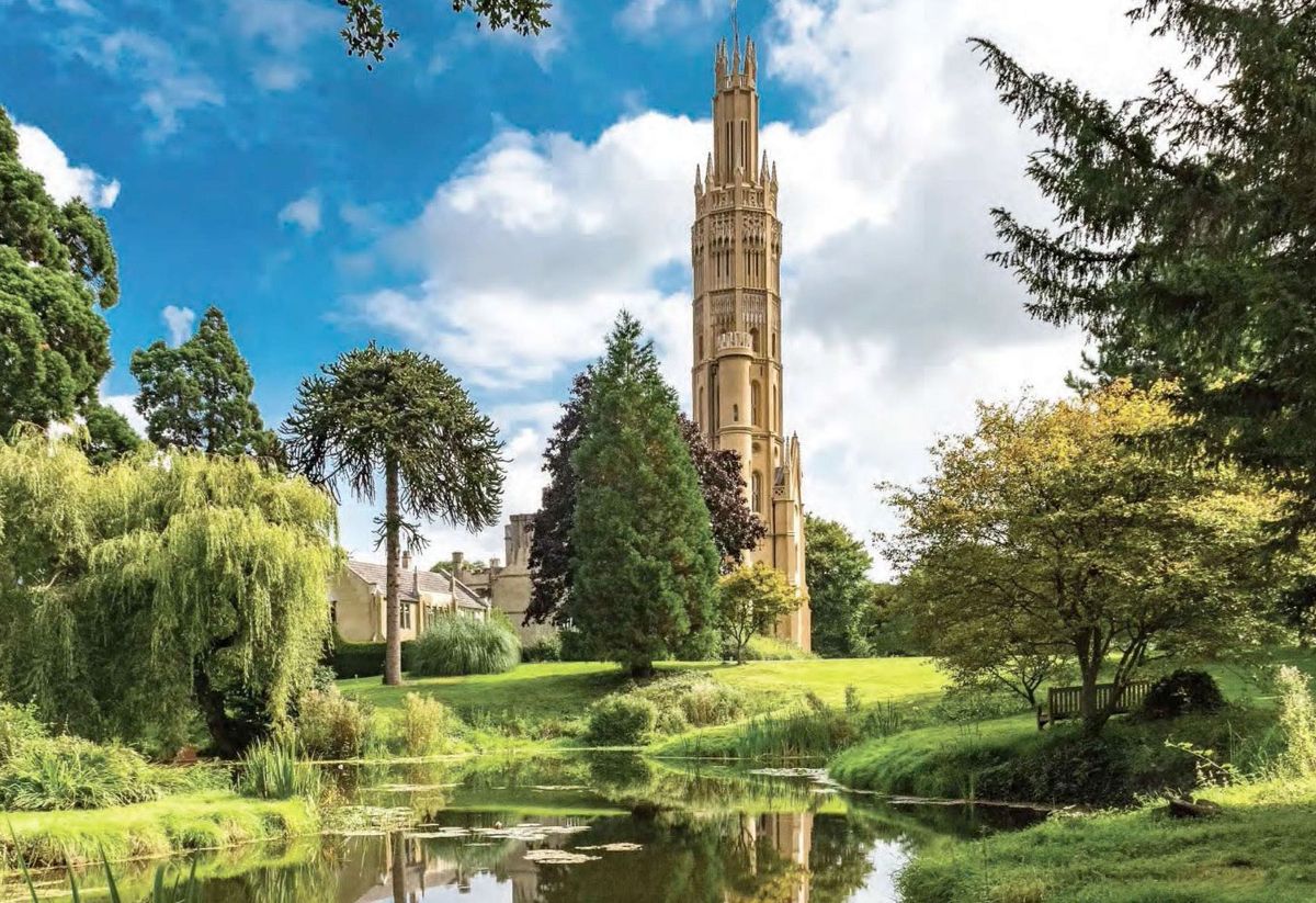A spectacular tower for sale that's a blend of Victorian folly ...