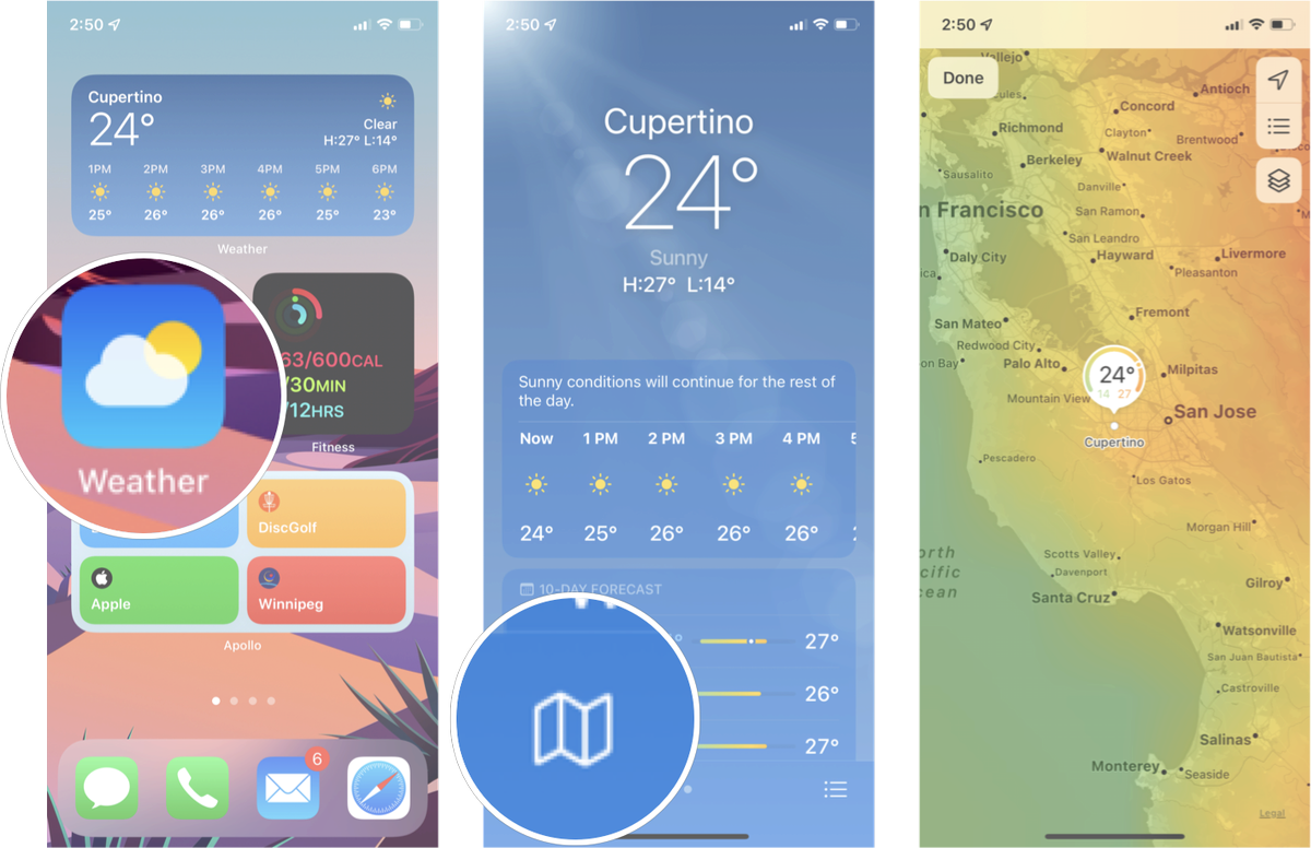 How to use weather maps in the Weather app on iPhone | iMore