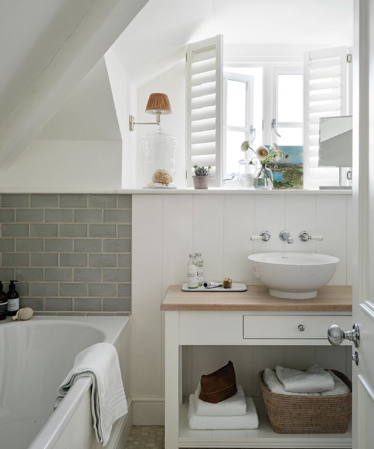 10 white small bathroom ideas that will perk up your space | Real Homes