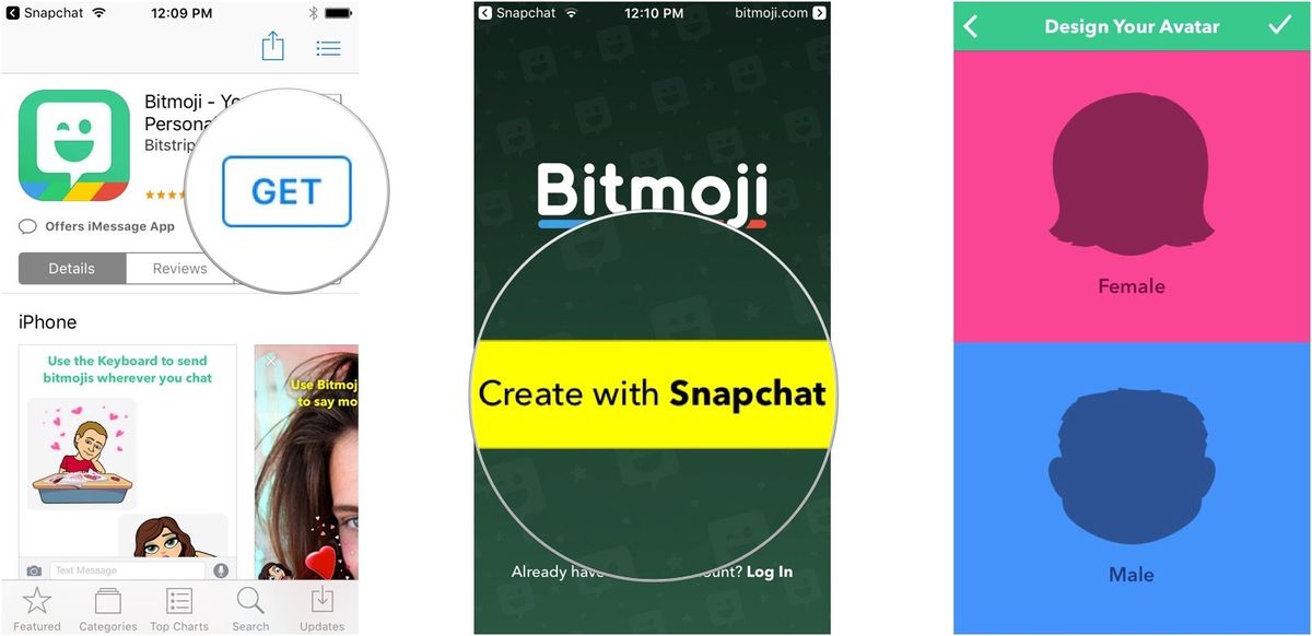 How to use Bitmoji with Snapchat | iMore