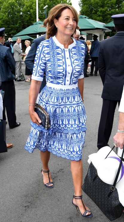 Carole Middleton's easy styling trick for a polished outfit | Woman & Home
