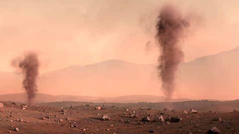 NASA rover watches two 'dust devils' collide on Mars in awesome new ...