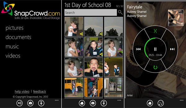 Official SnapCrowd cloud storage app available on Windows Phone ...