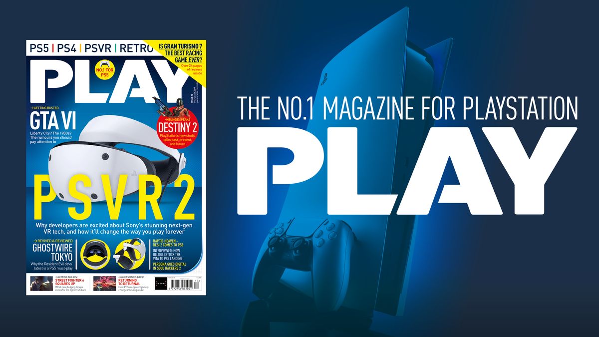 PSVR2 lights up PLAY’s latest cover | GamesRadar+