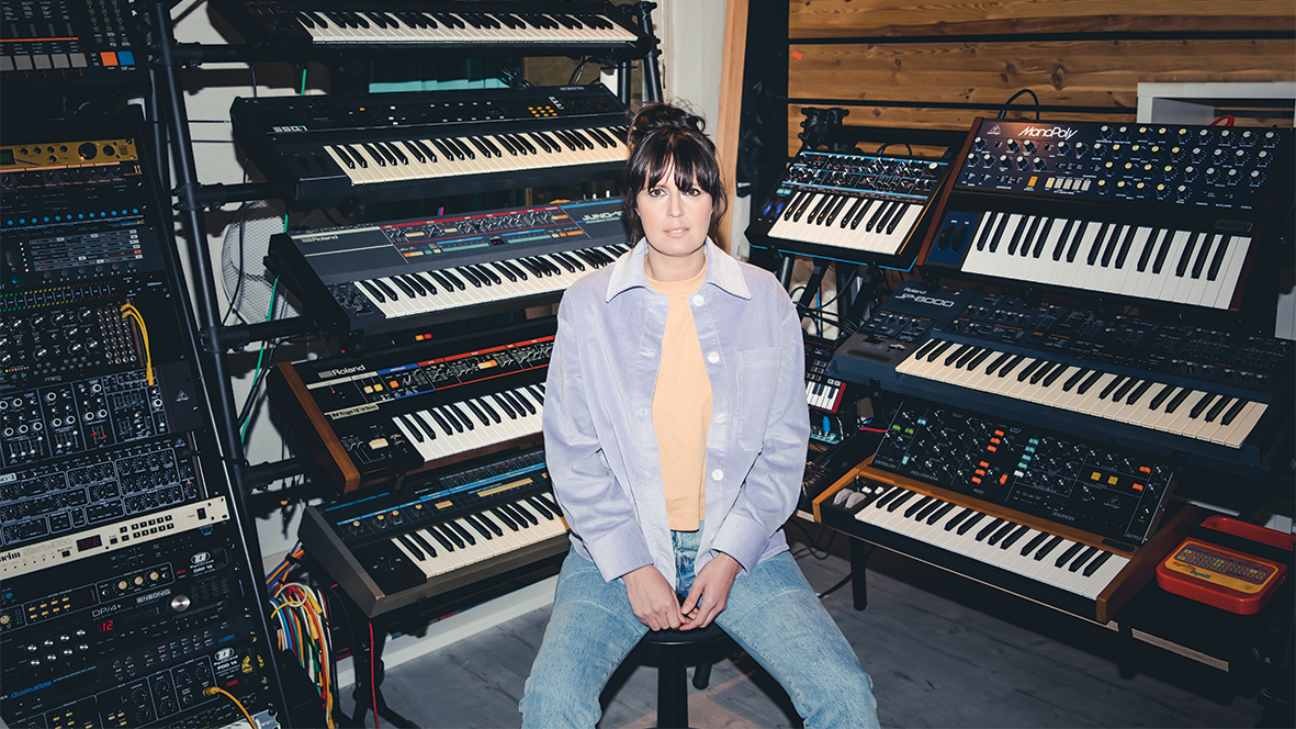Cinthie: "My studio is pretty much a Roland museum. All these old ...