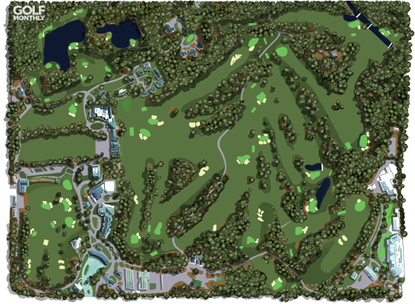 This Amazing Augusta National Map Shows Masters Venue Like You've Never ...
