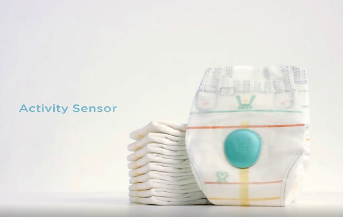 A new smart nappy can now tell you when your baby needs changing ...