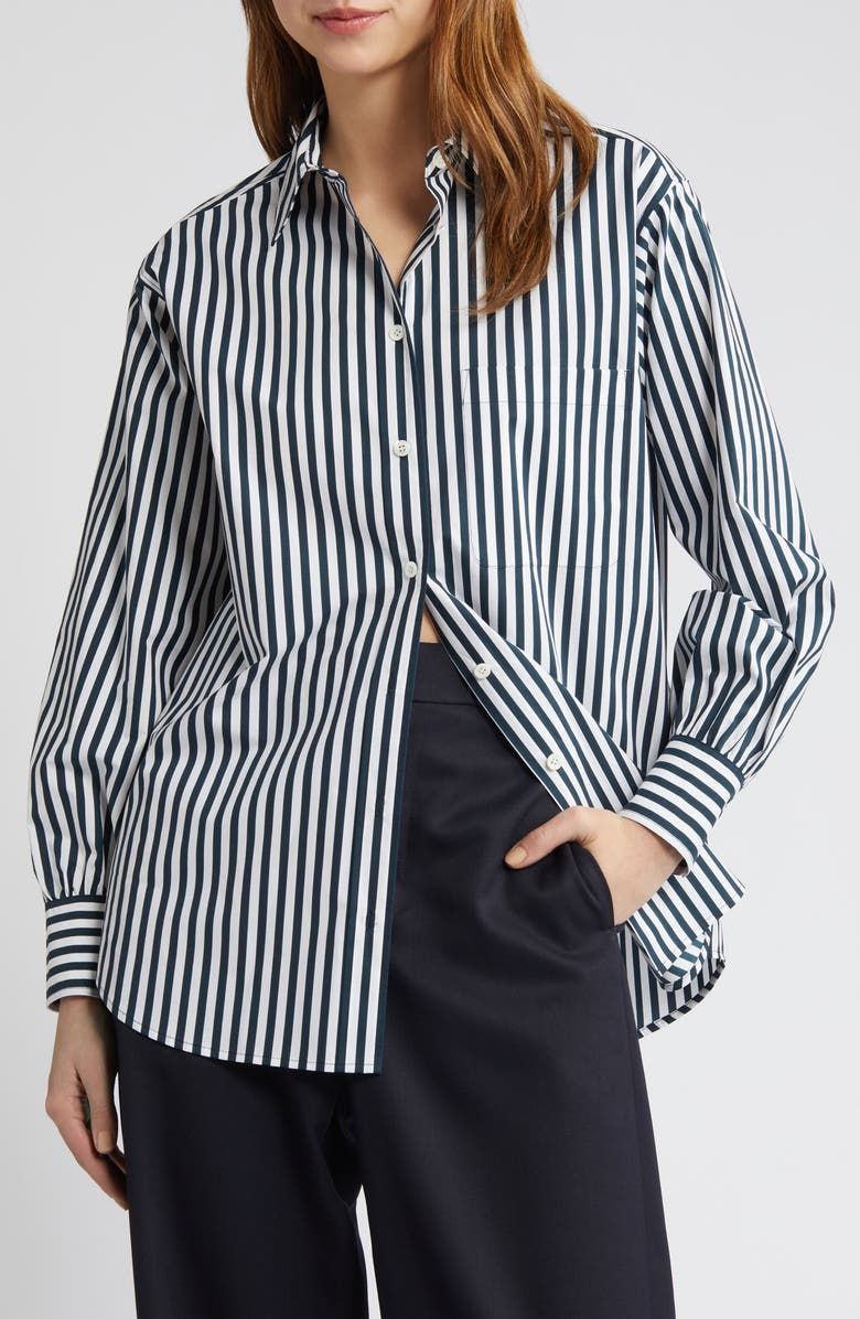 12 Chic Striped Shirts and How to Style Them | Who What Wear