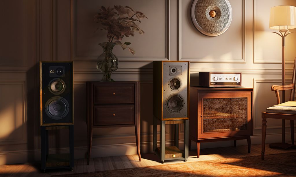Wharfedale's stunning Super Linton speakers could take pride of place ...