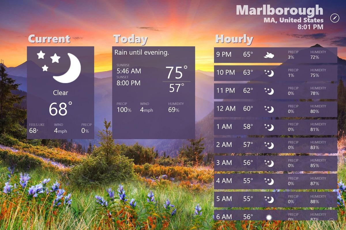Here is why Ambient Weather is my favorite Windows 8.1 forecast app ...