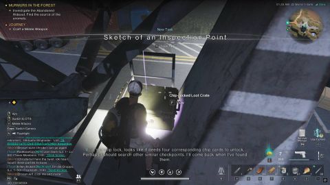 Once Human Sketch of an Inspection Point guide | GamesRadar+