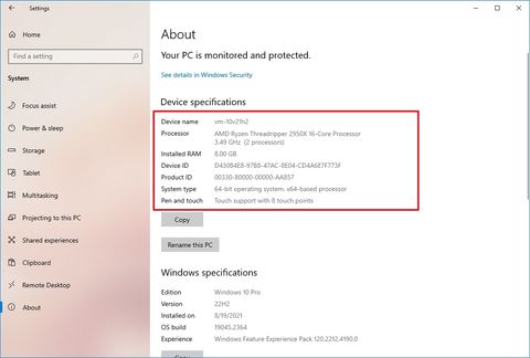 How to check your PC's full specifications on Windows 10 | Windows Central