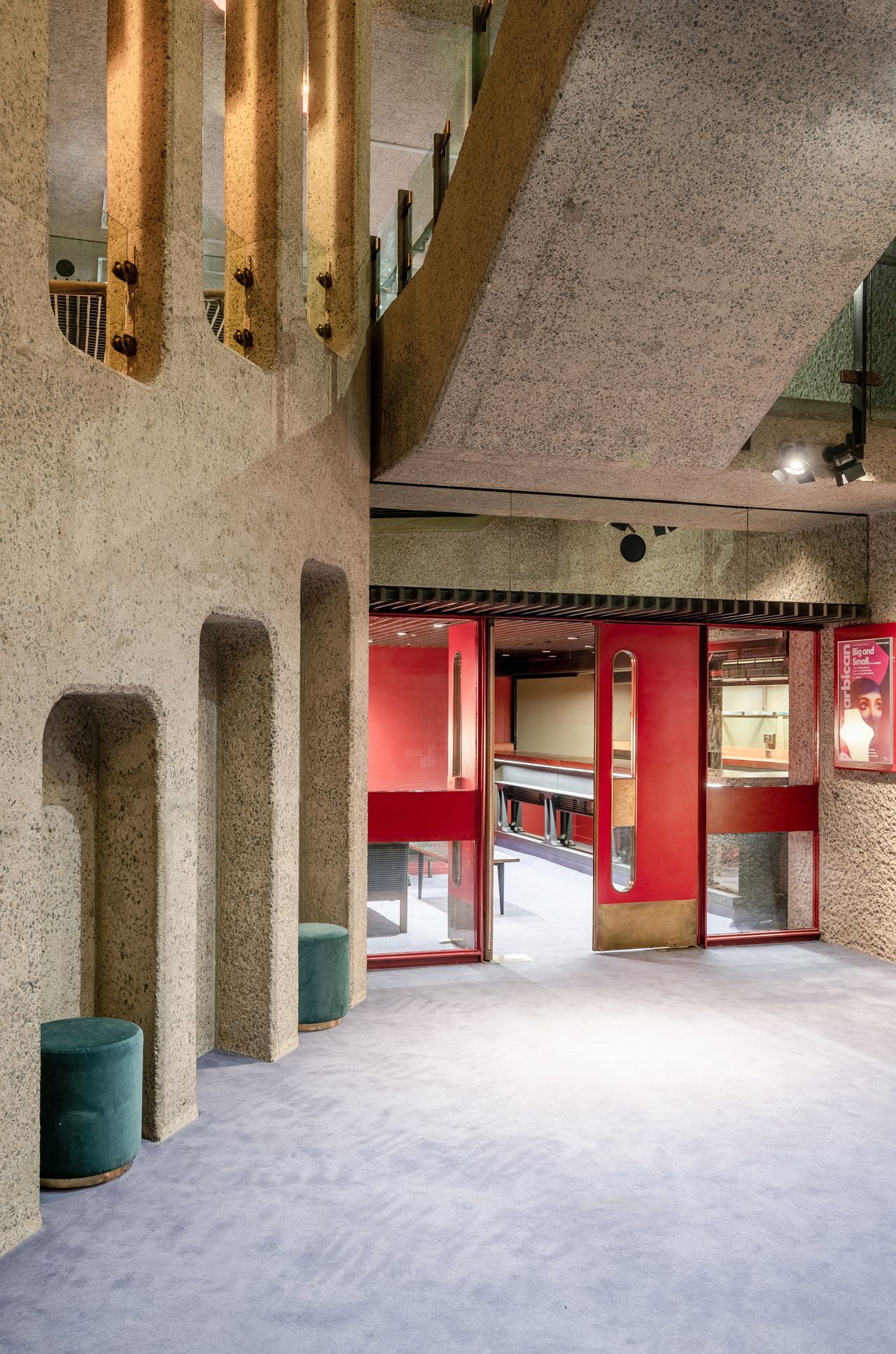 Barbican sunken bars refresh by Kam Bava | Wallpaper*