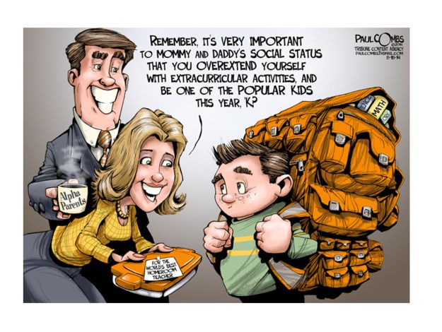 Editorial cartoon parenting | The Week