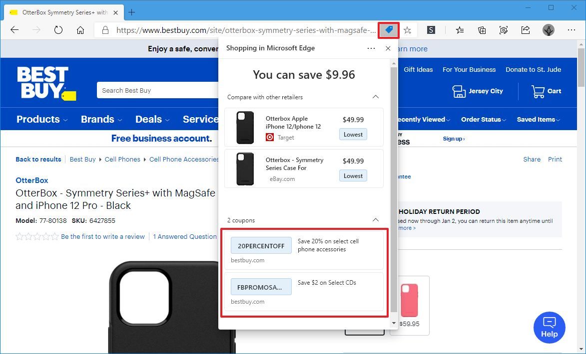 How to use Microsoft Edge to save time and money on Black Friday 2020 ...