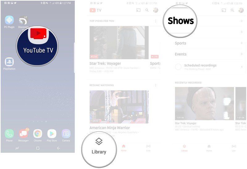 How to DVR programs using YouTube TV | Android Central