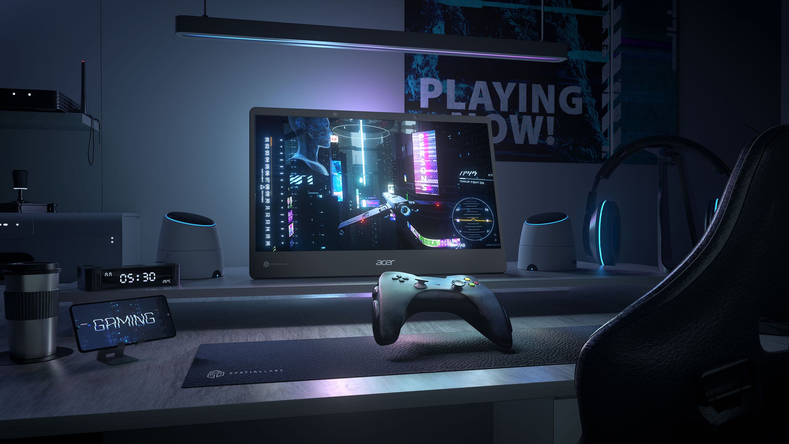 Acer’s new 4K gaming monitor has a seriously cool trick: glasses-free ...