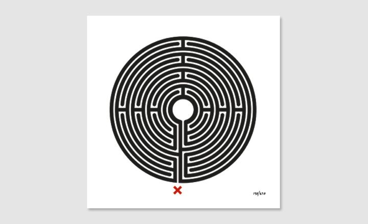 Mark Wallinger's 'Labyrinth' artworks for the London Underground ...