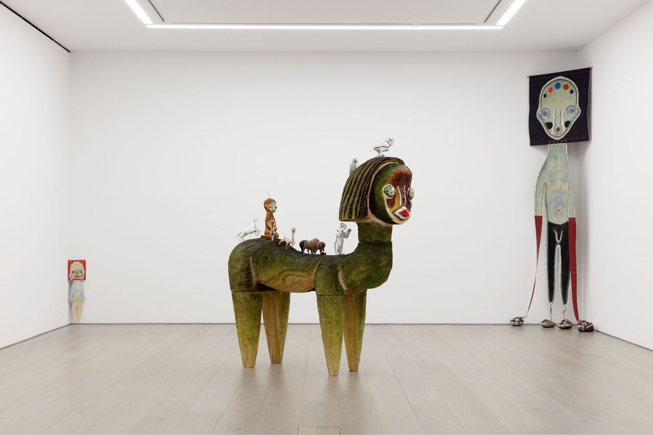 Izumi Kato’s uncanny figures turn heads at Perrotin New York | Wallpaper*