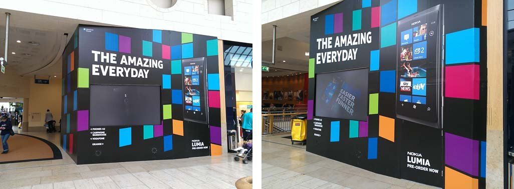 Nokia Windows Phone ad takes over Shopping Center | Windows Central