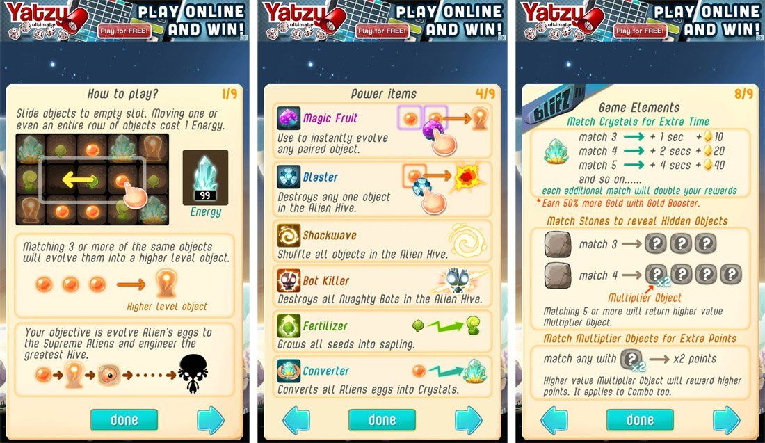 Alien Hive – an evolutionary match three game for Windows Phone and ...