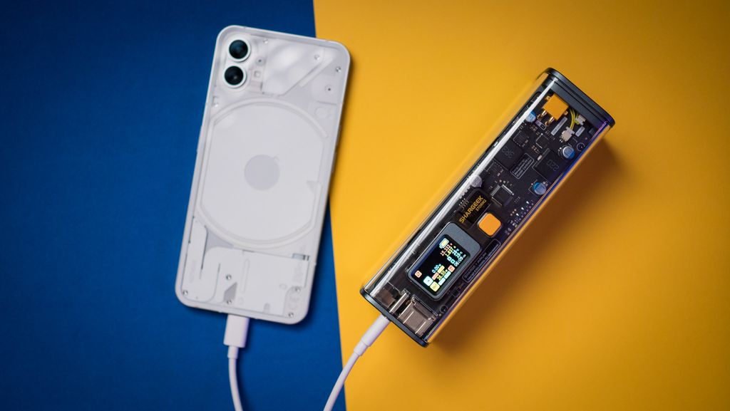 Shargeek's Storm 2 is a 100W power bank with a see-through design that ...